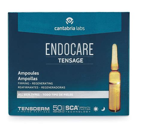 Buy Endocare Tensage Concentrate SCA 50, 10 X 2 ml Online at Low Prices ...