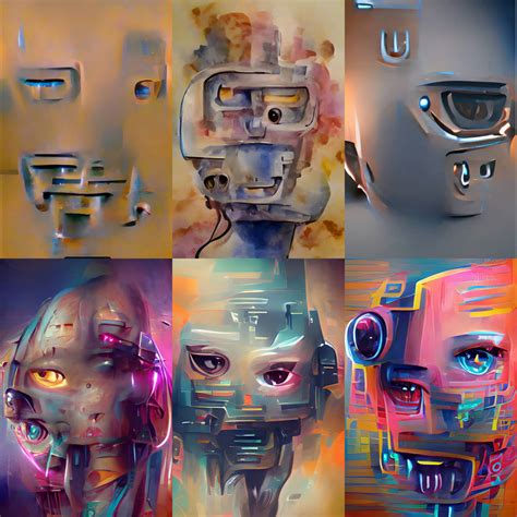 Six Robot Faces By Archizero On Deviantart