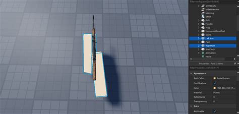 Can T See Hands On A Roblox FPS Game NEED HELP ASAP Scripting Support Developer Forum Roblox