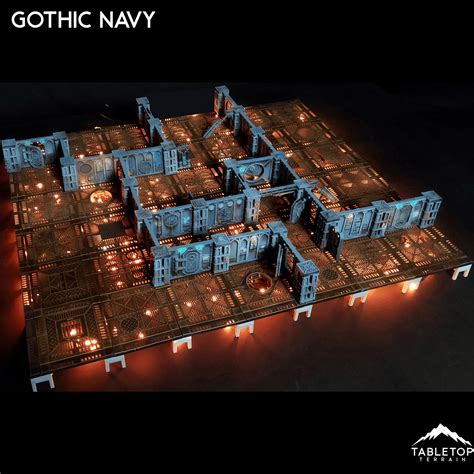 Gothic Navy Boarding Actions Compatible Terrain Set Tabletop Terrain
