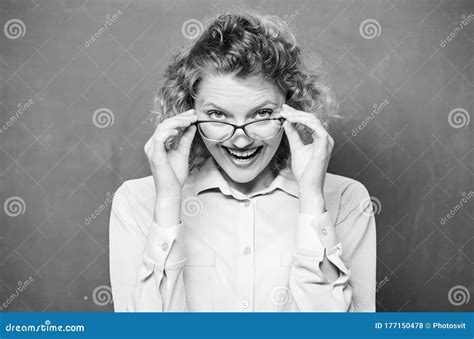 Smart Girl Teaching You Let Me See Attractive Educator Playful