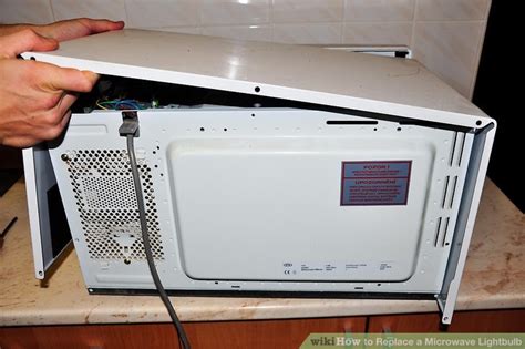 How To Replace A Microwave Lightbulb Steps With Pictures