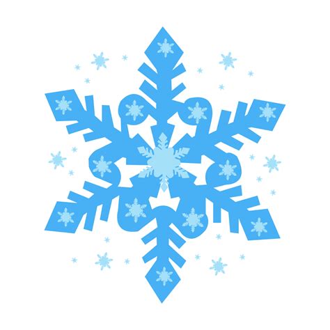 Free Frozen Snowflake Clipart Template To Edit Online