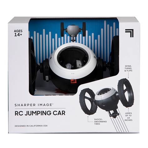 Sharper Image Rc Jumping Car Toy With One Handed Remote Control
