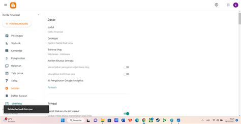Cara Menghilangkan Peringatan Konten Sensitif Di Blogger Daily Blogger Pro