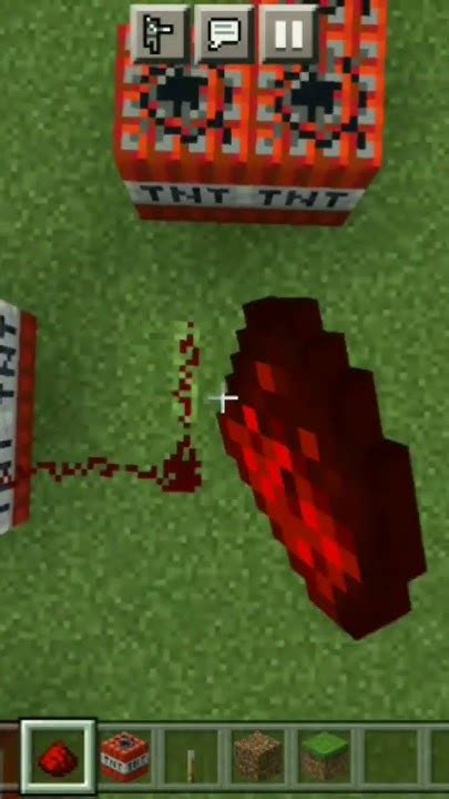 Minecraft Tnt Heart Moment💀 Youtube