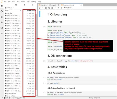 File Browser Hide Or Resize Last Modified Column · Issue 8081