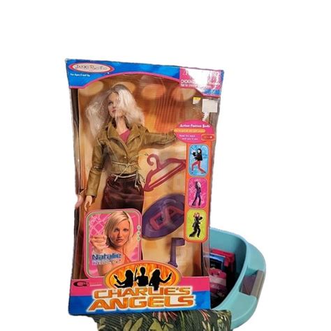 Charlies Angels Natalie Jakks Barbie Doll Cameron Diaz 2000 New In Box