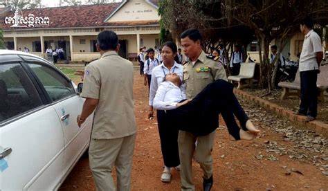 ទៀត ហើយ …សិស្ស នៅ វិទ្យាល័យ « ថ្មគោល សន្លប់ ច្រើន នាក់ Khmerload