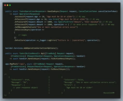 hussein haj mohammed on linkedin dotnet tips csharp nuget api web