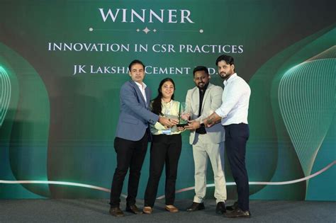 Jk Lakshmi Cement Ltd On Linkedin Csr Awards Jklakshmicement 17