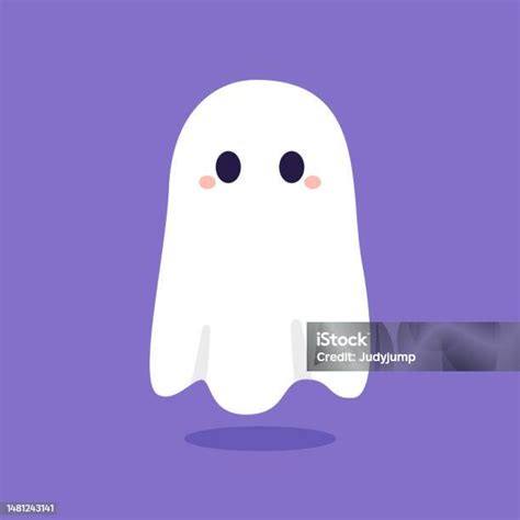 귀여운 유령과 함께 해피 할로윈 파티 인사말 카드 휴일 만화 캐릭터입니다 과자 안 주면 장난칠 거예요 할로윈 재미있는 만화입니다