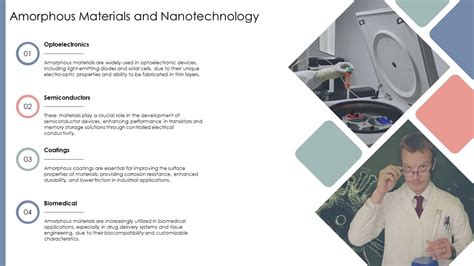 Amorphous Solid Non Crystalline Materials Science PPT PowerPoint ST AI