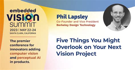 Five Things You Might Overlook On Your Next Vision Enabled Product