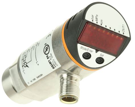 Pn Sensor De Presi N Manom Trica Ifm Electronic Bar Bar