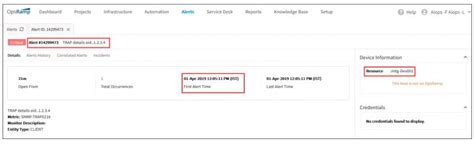 Opsramp April 2019 Alert Management Cloud Monitoring And Apis