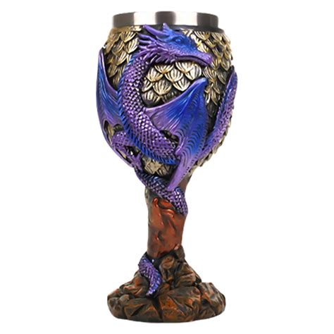 Dragon Wine Glass Gobletresin High Stem Wine Drinking Cup Drinkware