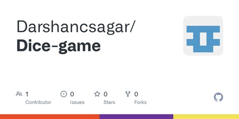 GitHub Darshancsagar Dice Game