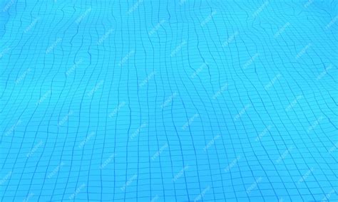 3d рендеринг фона каустической текстуры воды в бассейне или океане бассейн с блестящими лучами