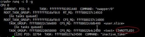 频繁设置CGroup触发linux内核bug导致CGroup running task不调度 organic 博客园