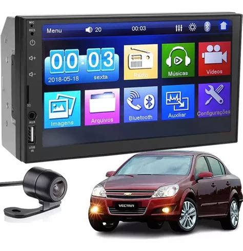 Mp5 Multimidia Moldura 2 Din Vectra 2009 2010 2011 Câmera Frete Grátis