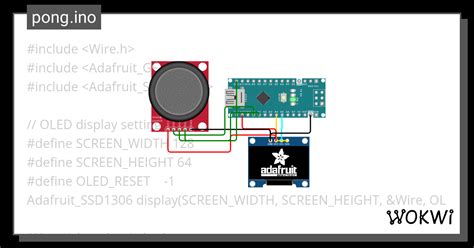 Joystick Oled Copy Wokwi ESP32 STM32 Arduino Simulator