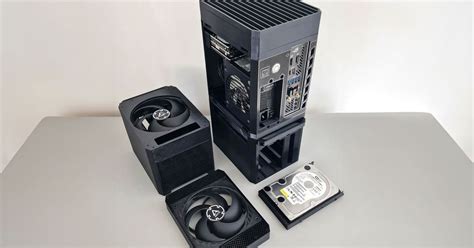 Nas Itx Pc Case With Stackable Expansions Modcase Mass By Haydn Bao