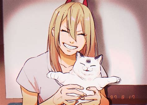 Power And Meowy Chainsaw Man Drawn By Drgryu750 Danbooru