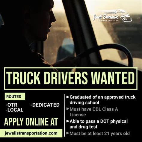 Jewell P On Linkedin Now Hiring Drivers We Are Currently Seeking
