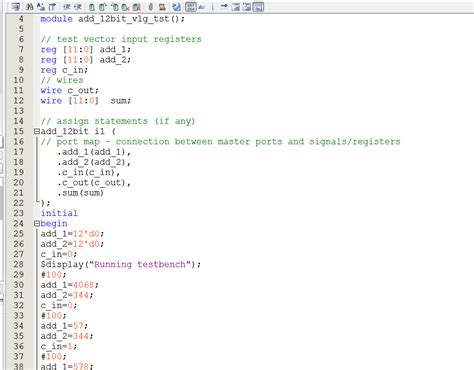 基于fpga的12位全加器设计verilog代码quartus仿真12位加法器的rtl图 Csdn博客