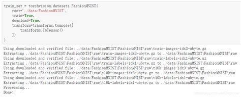 3分钟解决pytorch自带fashion mnist数据集下载过慢的问题 fashion mnist 下载慢 csdn博客