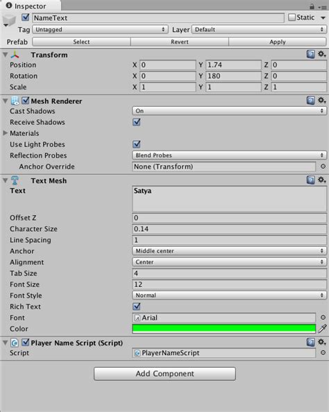 Unity 3d Tutorials How To Display 3d Text Dynamically At Unity