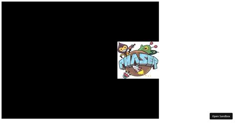 Tween In Phaserjs Codesandbox