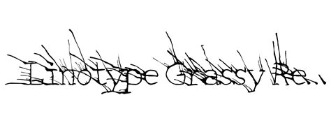 Linotype Grassy Regular Fuente Webfont And Desktop Myfonts