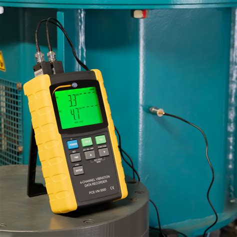 Schwingungsmessgerät PCE VM 5000 misst Vibrationen 10 Hz 1 kHz 4