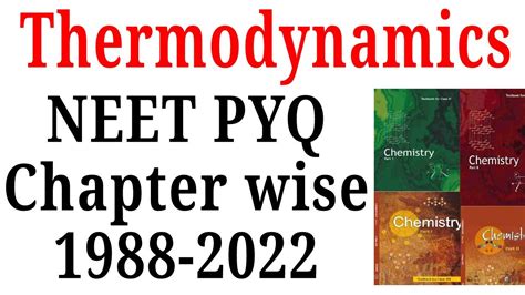 Thermodynamics Chemistry Class 11 Neet Pyq Last 35 Years Youtube