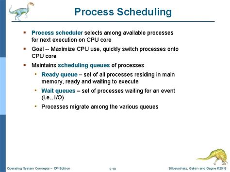 Lecture Process Concept Scheduling Operations On Processes