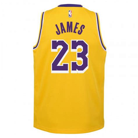 Maillot NBA Enfant LeBron James Los Angeles Lakers Nike Icon Edition