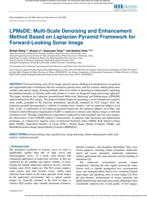 PDF LPMsDE Multi Scale Denoising And Enhancement Method Based On