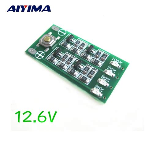 1pcs 3 Cells String 111v 12v 126v Lithium Battery Power Display Board