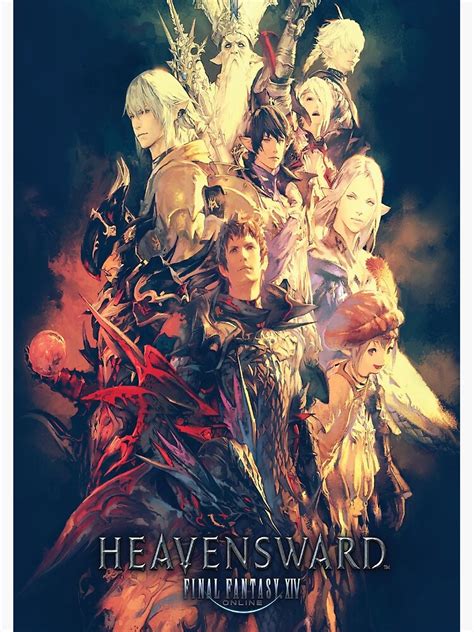 Final Fantasy XIV Heavensward Poster For Sale By Kevinhanss Redbubble