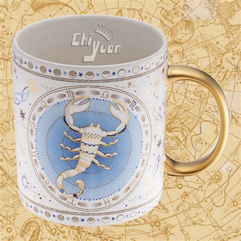 Starbucks 台灣星巴克 2022 12星座 固定天蠍星座馬克杯 16oz 金把手 天蠍座 馬克杯 蠍子座 星座杯 蝦皮購物