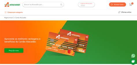 Cartão Atacadão Acumule pontos e troque por recompensas