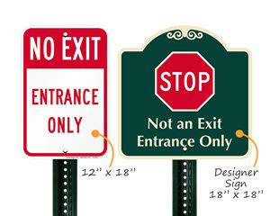 No Exit Signs Not An Exit Signs