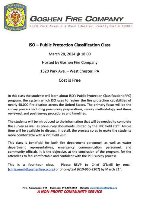 Pennsylvania Fire And Emergency Services Institute On Linkedin Iso