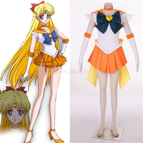 Sailor Moon Super S Sailor Venus Aino Minako Cosplay Costume Hqcosplay