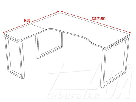 Стіл кутовий Ndu Loft Design Купити недорого в інтернет магазині Taburetka™