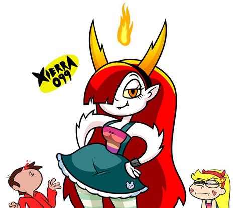 Hekapoo Dressed As Star Scrolller