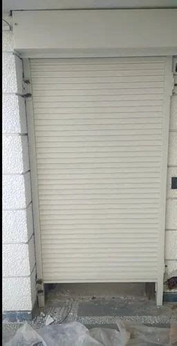 Aluminium Automatic Rolling Shutter At ₹ 600 Sq Ft Aluminum Automatic Rolling Shutter In New