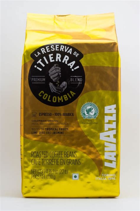 Lavazza ¡Tierra! Colombia szemes kávé (1kg) - KAVEARUHAZ.HU